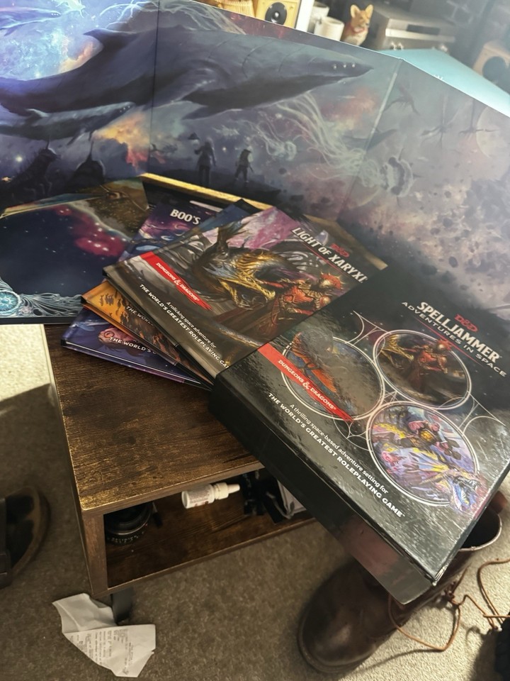 Dungeons and Dragons Spelljammer Adventures in Space Set 3books And Dm Screen | eBay