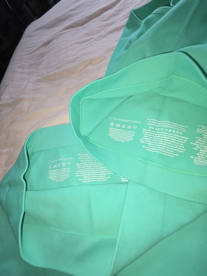 BNWT Bright Jade Green Stretch Top + Skirt Set Beach Holiday Summer 10 ...