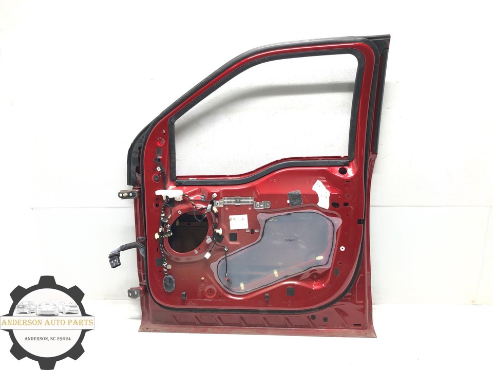 2015-2020 FORD F150 LARIAT RIGHT PASSENGER FRONT DOOR SHELL D4 RED OEM ...