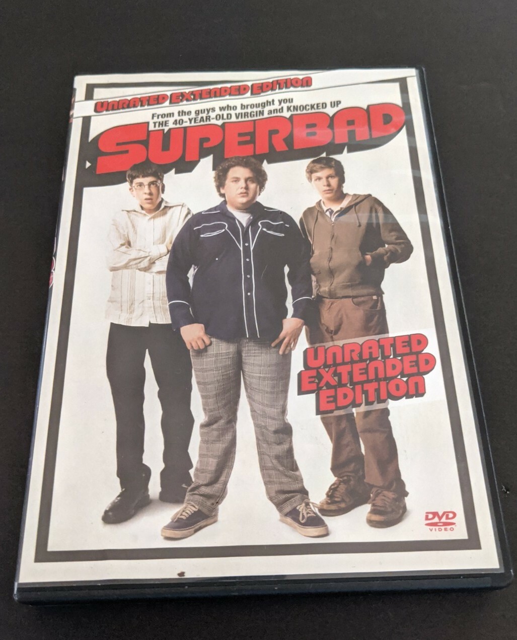 Superbad (DVD, 2007, Unrated; Extended Edition) Starring Jonah Hill ...
