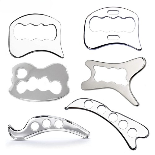 Massager Muscle Scraper Metal Scraping Body Deep Tissue Fascia Face ...