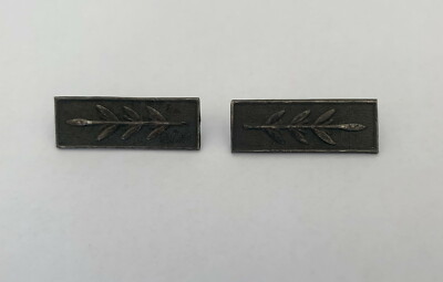 IDF Pair of Second Lieutenant Metal Ranks for Shoulder Boards – Early ...