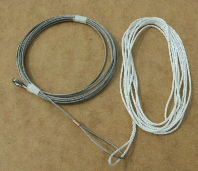 Wayfarer dinghy wire jib halyard includes spliced rope tail | eBay UK