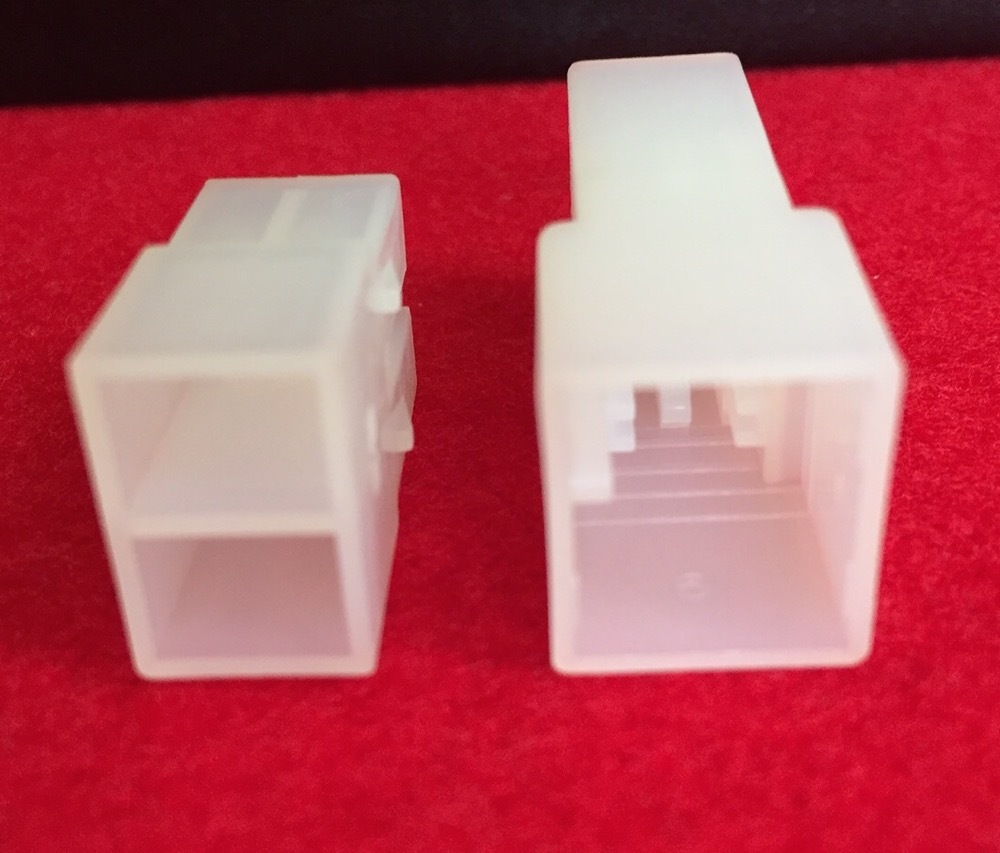 FASTON TERMINAL & CONNECTORS 2 WAY, UL, RoHS,6 PCS p/kit, 6.3mm (.250 ...