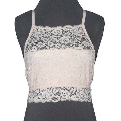 Target Bra Sz M? Peach Orange Lace Bralette | eBay