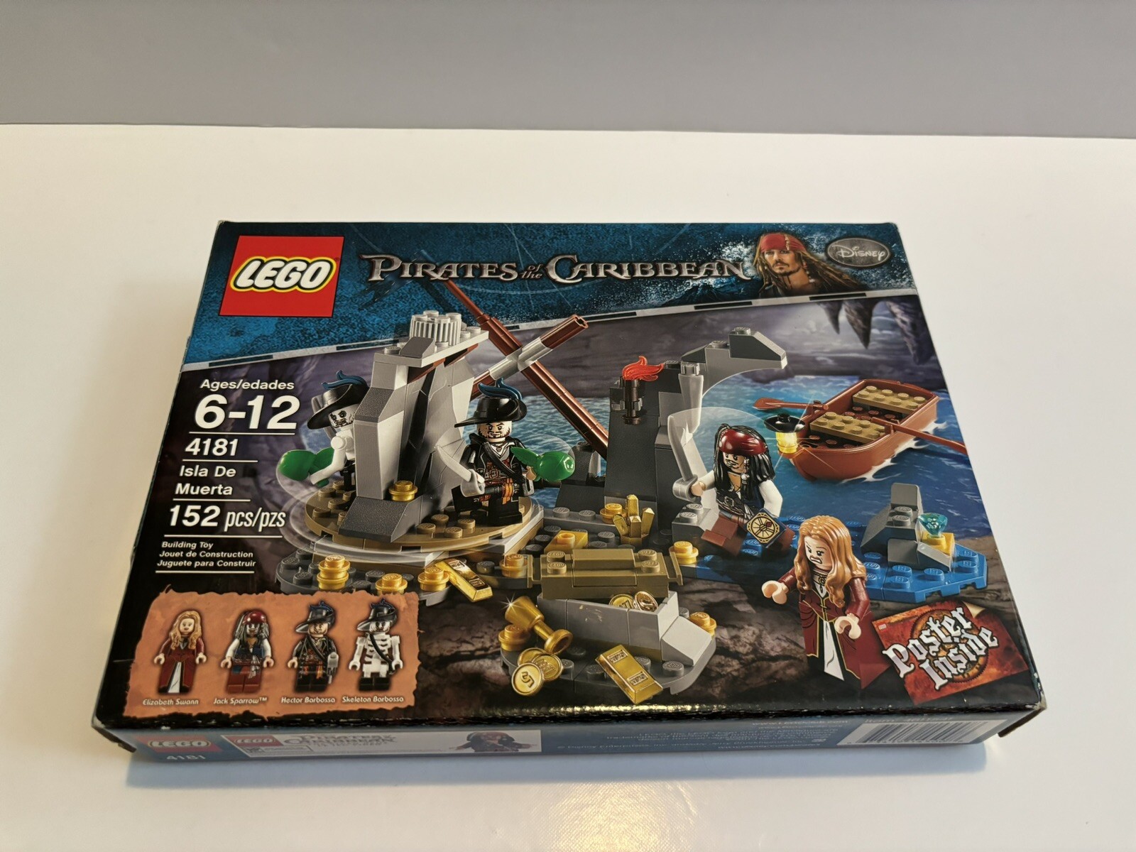 LEGO Pirates of the Caribbean: Isla De Muerta (4181) NEW OPEN BOX ...