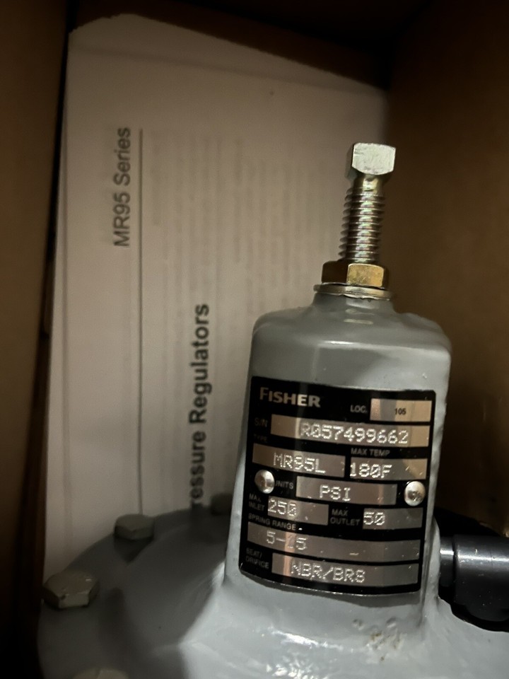 Fisher MR95L Pressure Regulator | eBay