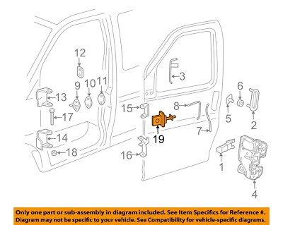 GM OEM Front Door-Check Arm Left 22768928 | eBay