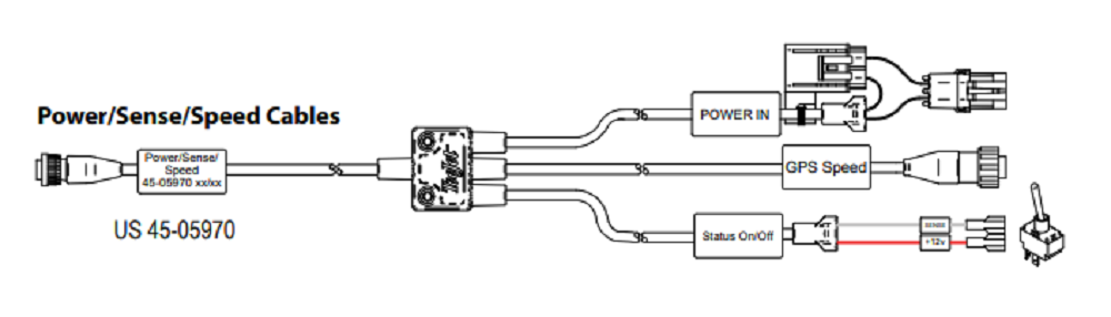 TeeJet Matrix 430 Power/Sense/Speed With Switch Cable - 45-05970 | eBay