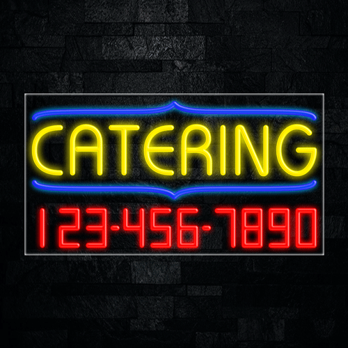 Catering LED Neon Sign 33"L x 18"H #35022 | eBay