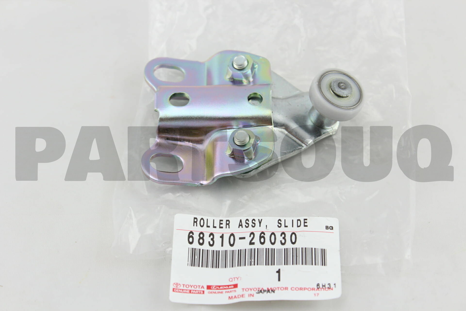 6831026030 Genuine Toyota ROLLER ASSY, SLIDE DOOR, UPPER, RH/LH 68310 ...