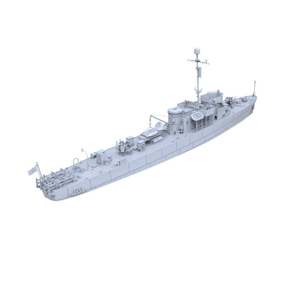 SSMODEL SSC700599 1/700 Military Model Kit USS PC-461 Class Carmi Sub ...