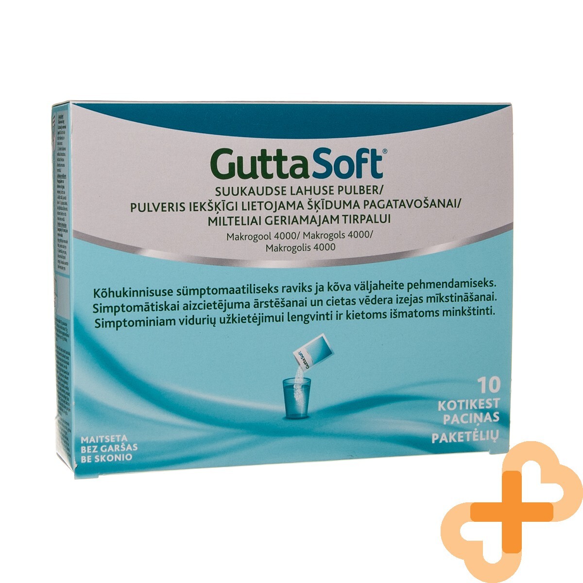 GUTTASOFT Powder 10 Sachets Constipation Relief Food Supplement | eBay