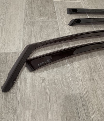 WeatherTech Side Window Deflectors for Ford Edge 2015-2019 Full Set | eBay