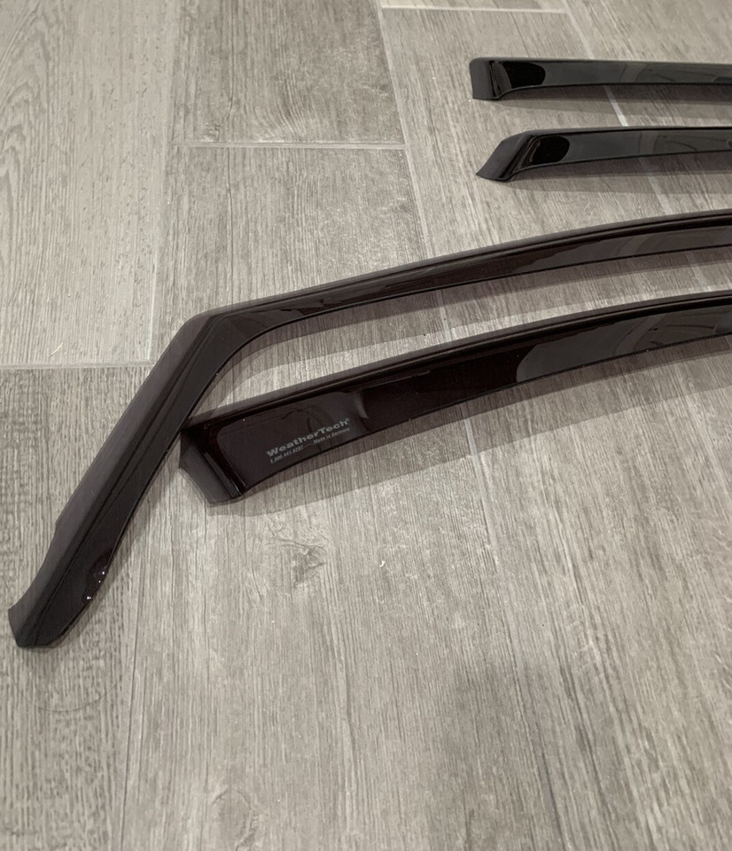 WeatherTech Side Window Deflectors for Ford Edge 2015-2019 Full Set | eBay