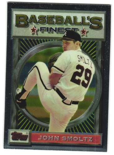 John Smoltz 1993 Topps Finest MLB Card #29 | eBay