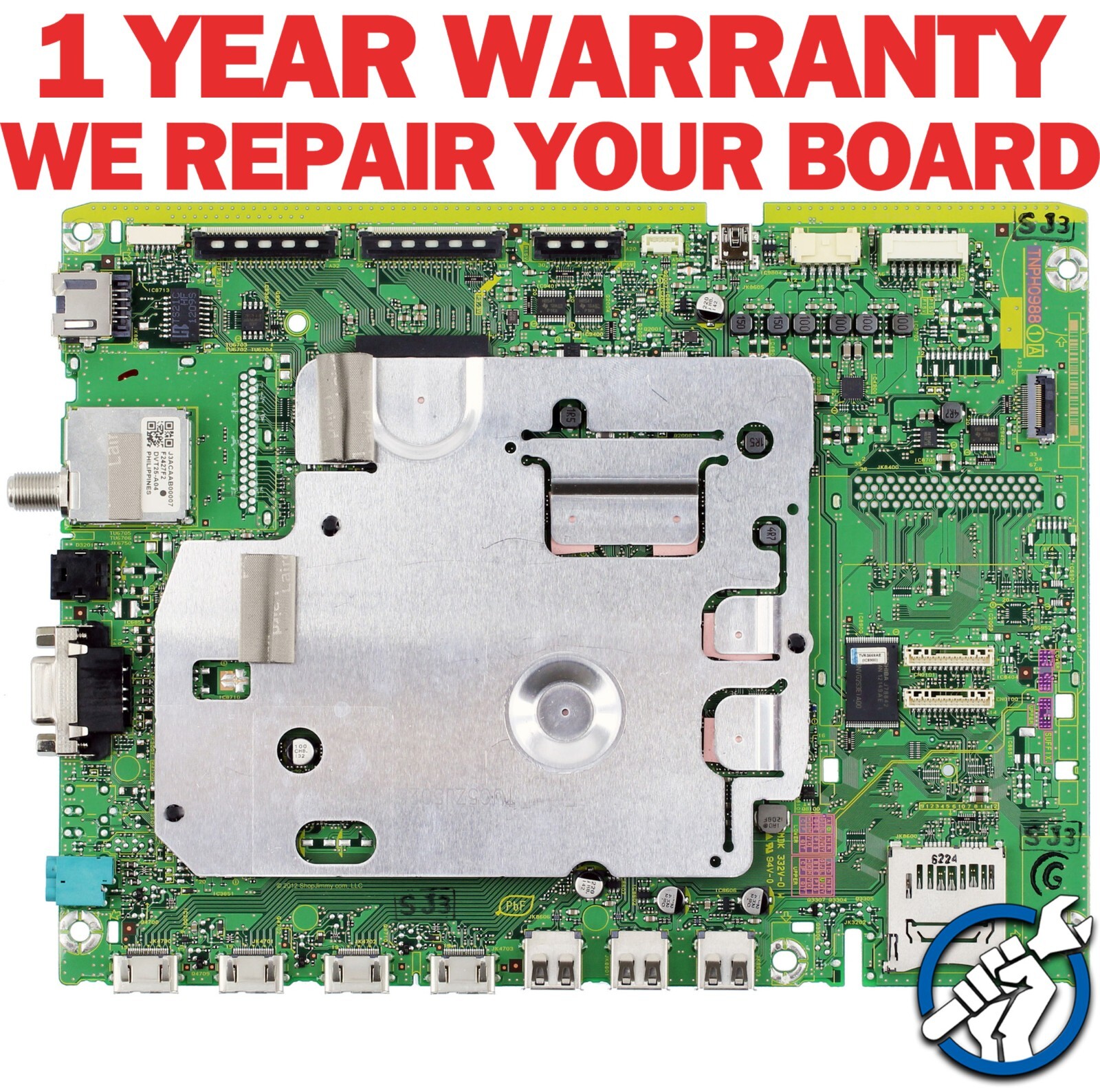 Panasonic TC-P65VT50 Mainboard TNPH0988UF TXN/A1QUUUS Repair Service | eBay