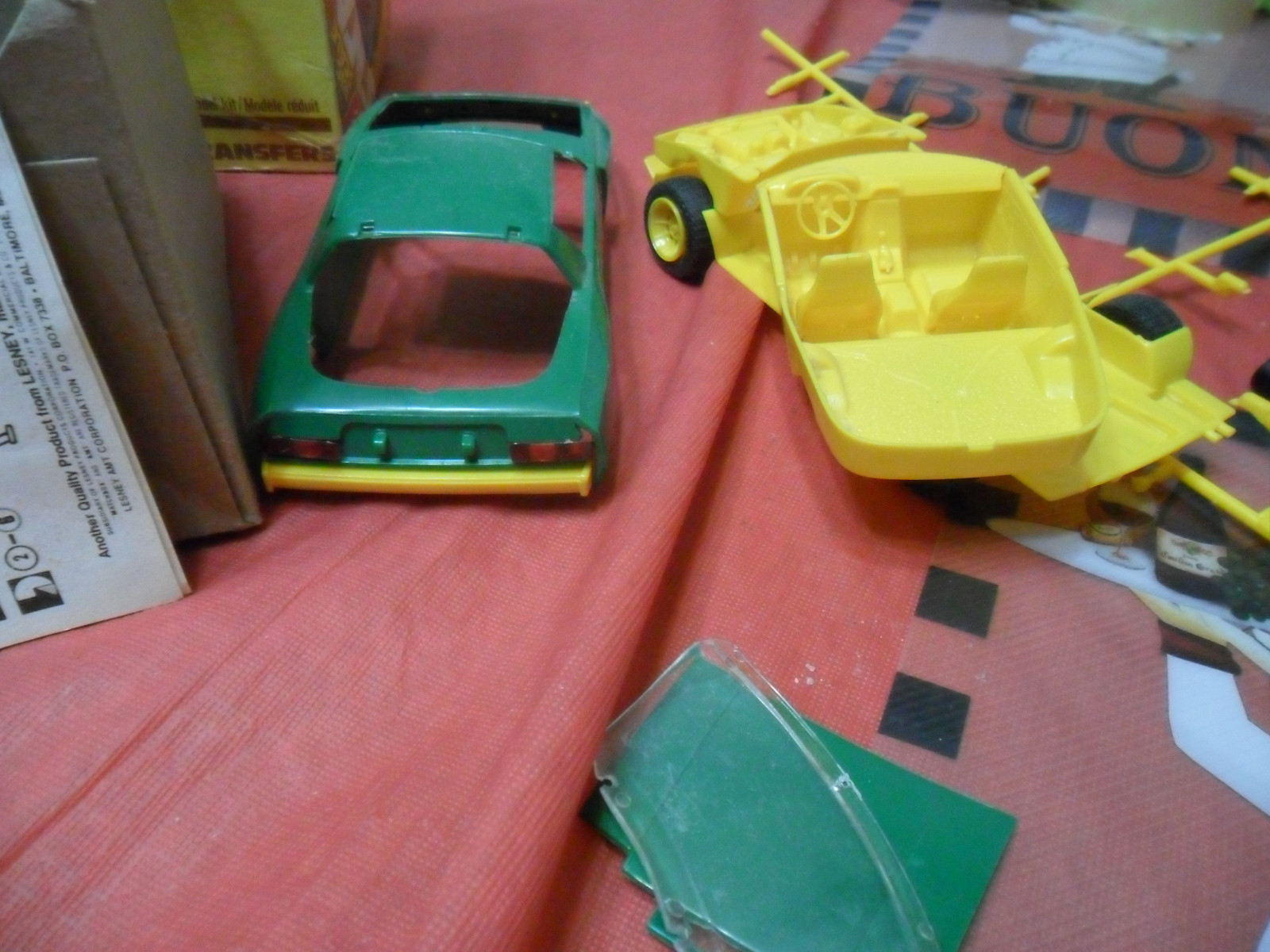 VINTAGE MODEL PARTS LOT OF PARTS lot 0 1 0 99022 | eBay