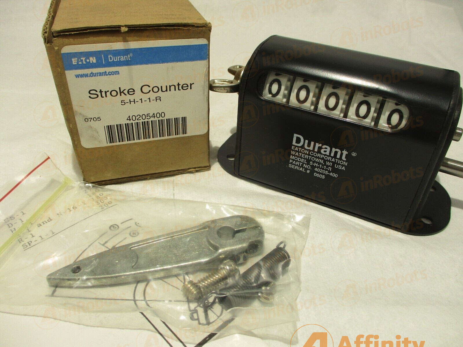 EATON Durant 5-H-1-1-R 5 Digit Stroke Counter 5H11R 40205400 | eBay