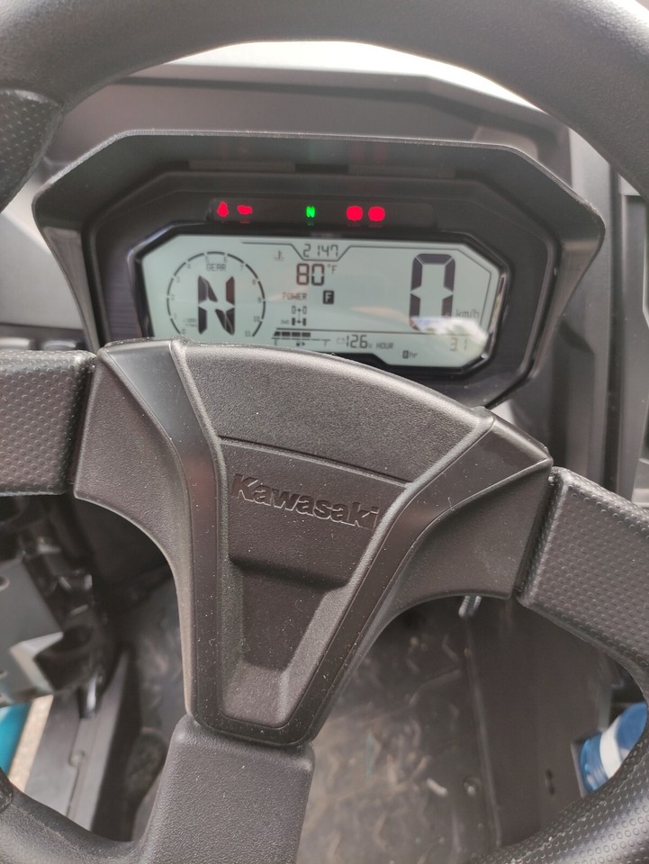 Kawasaki KRX 1000 Dashboard Sun Visor Guard BLACK | eBay