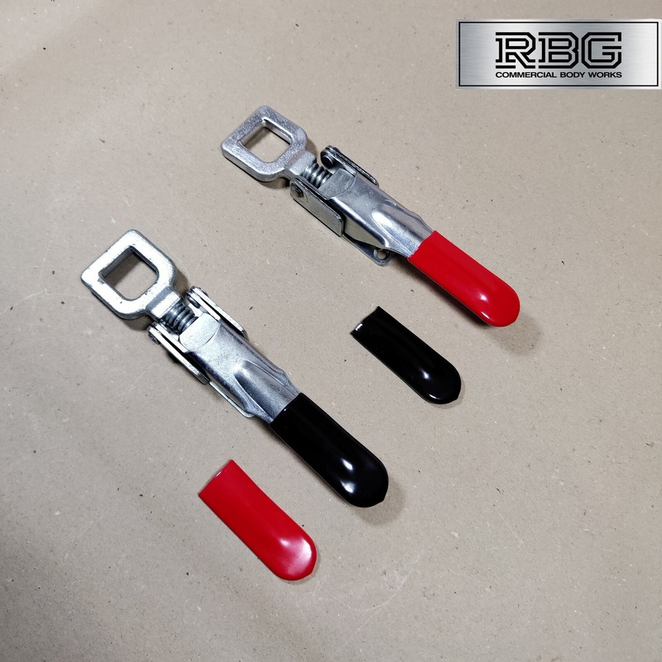 2x Over Centre Latch Clamp Spring Loaded for Brian James & other ...