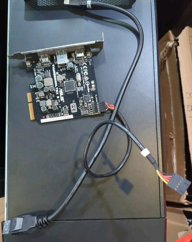 ASUS Thunderbolt EX 3 USB 3.1 Expansion Card (Z170, Z270, Z370, X99 ...