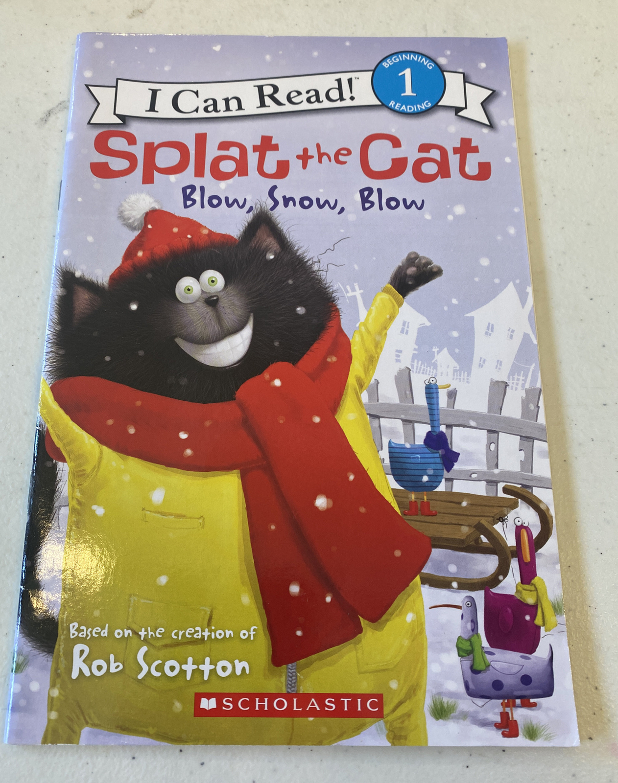 Splat the Cat Blow, Snow, Blow - Paperback By Rob Scotton | eBay