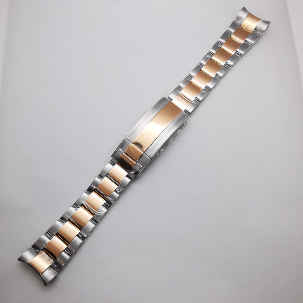 20mm polished silver gold bracelet slide glide lock clasp stainless ...