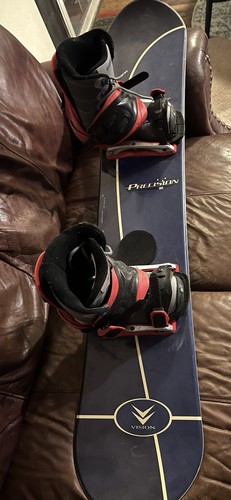Snowboard Precision Vision 138 cm w/Bindings + Liquid Triton Boots #6 ...