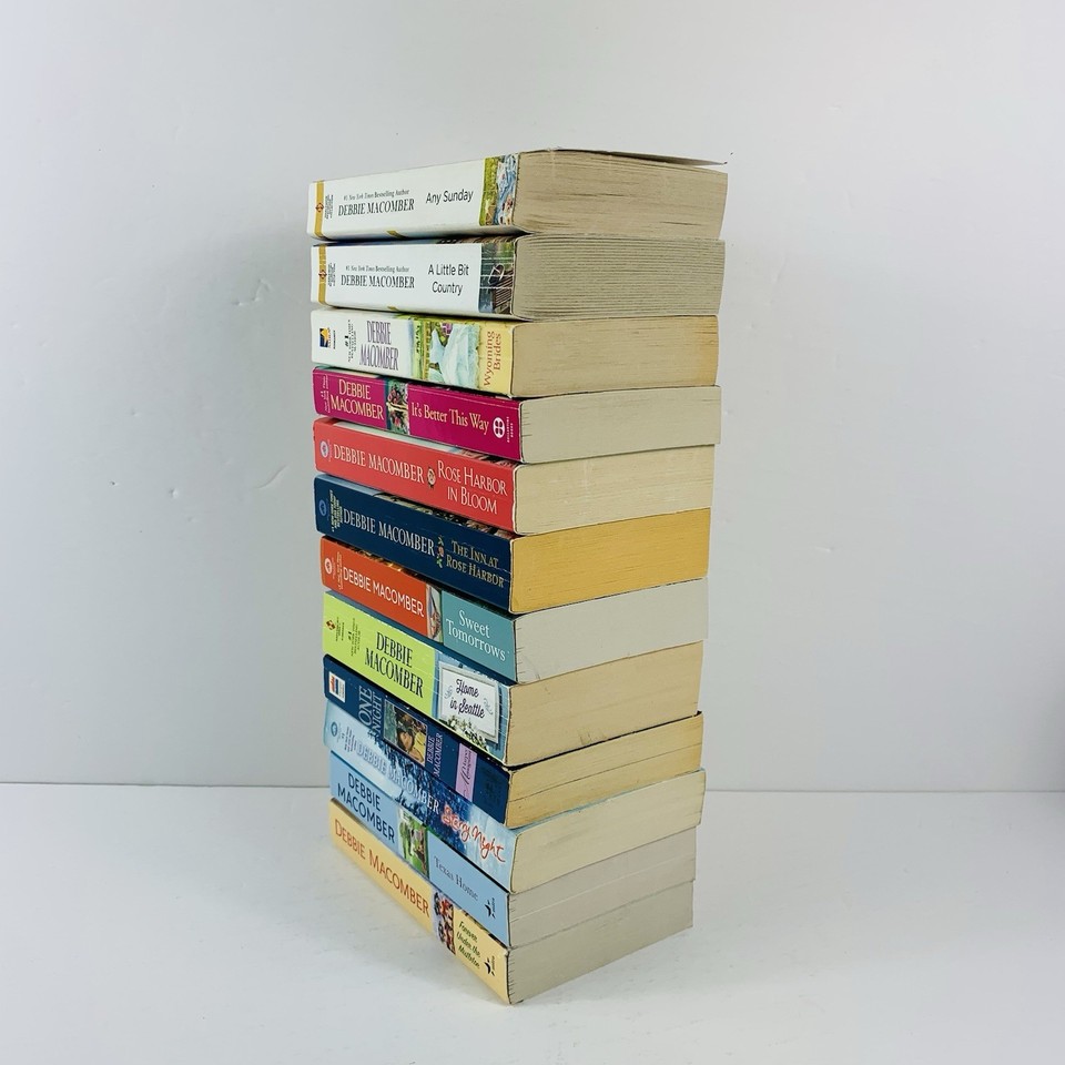 Debbie Macomber Lot of 12 Mass Market Paperback Books Rose Harbor Texas ...