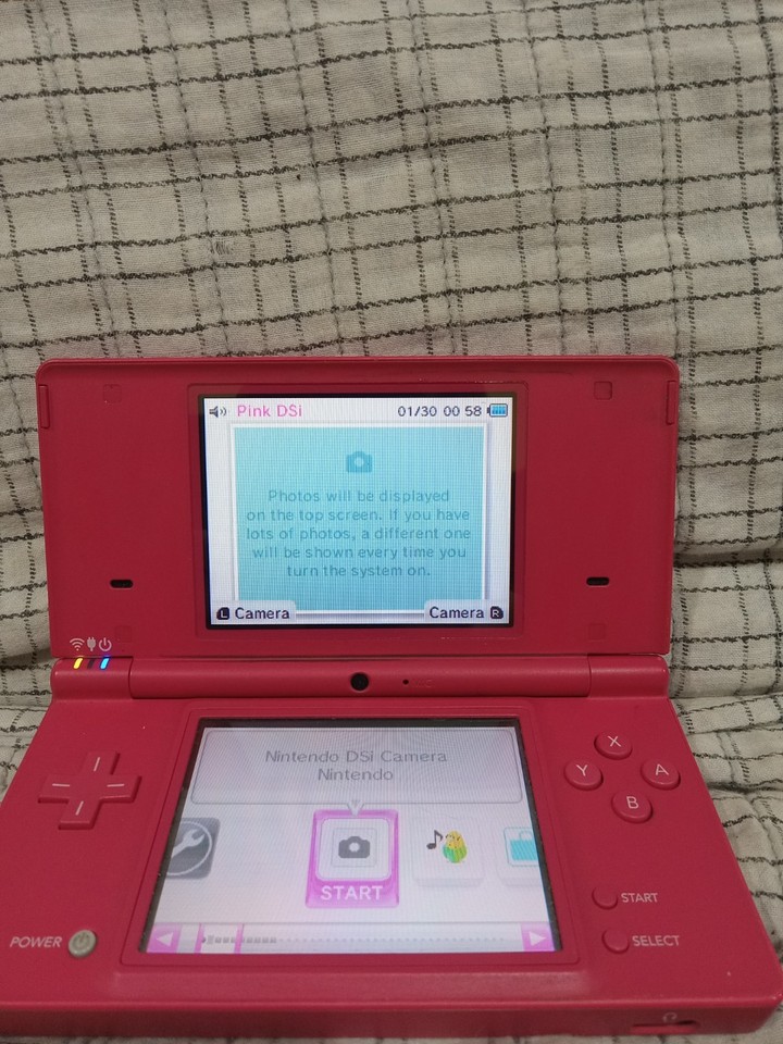 Nintendo DSi Pink Handheld Console System TWL-001 Tested AS IS | eBay