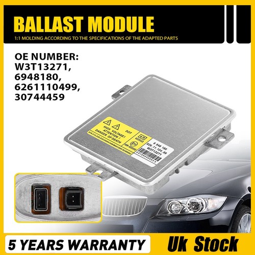 1X W3T13271 Xenon HID Headlight Ballast Control Unit For BMW E90 E91 ...