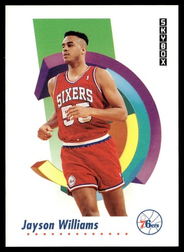 1991-92 SkyBox Jayson Williams Philadelphia 76ers #220 | eBay