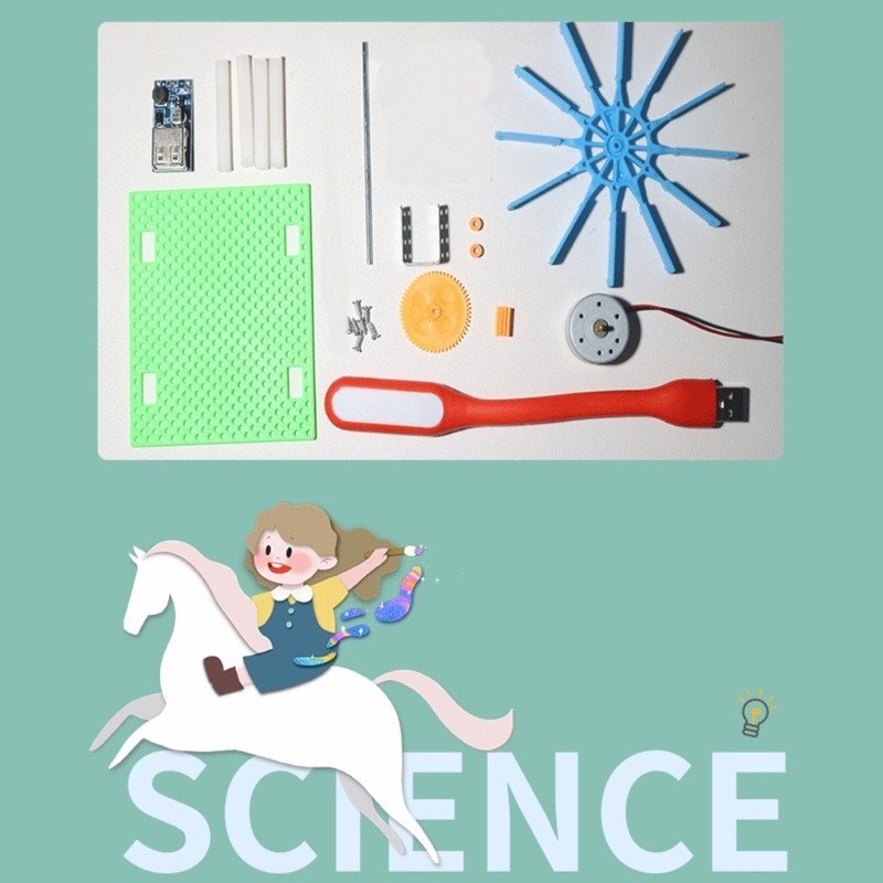 DIY Science Project Toy Hydro Generator Model Kits Children Classroom ...