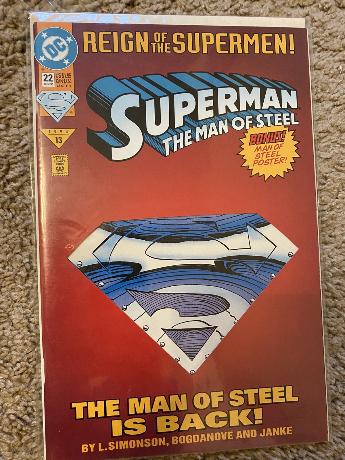 SUPERMAN comics LOT (12) Including 4 #500 (2 In White Packaging) | eBay