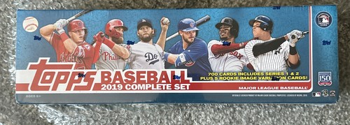 2019 Topps Baseball Factory Sealed Complete Set Rookie Variation ...