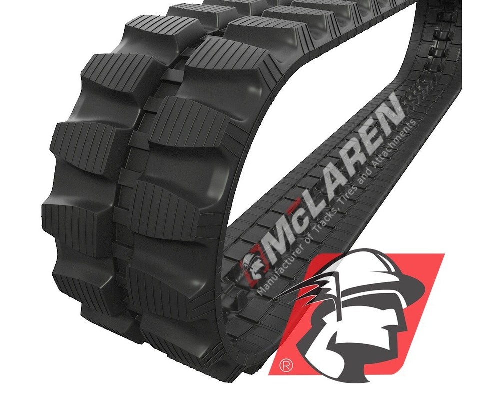 Takeuchi TL 130 Rubber Track 400x86x52 High Quality Block Pattern ...