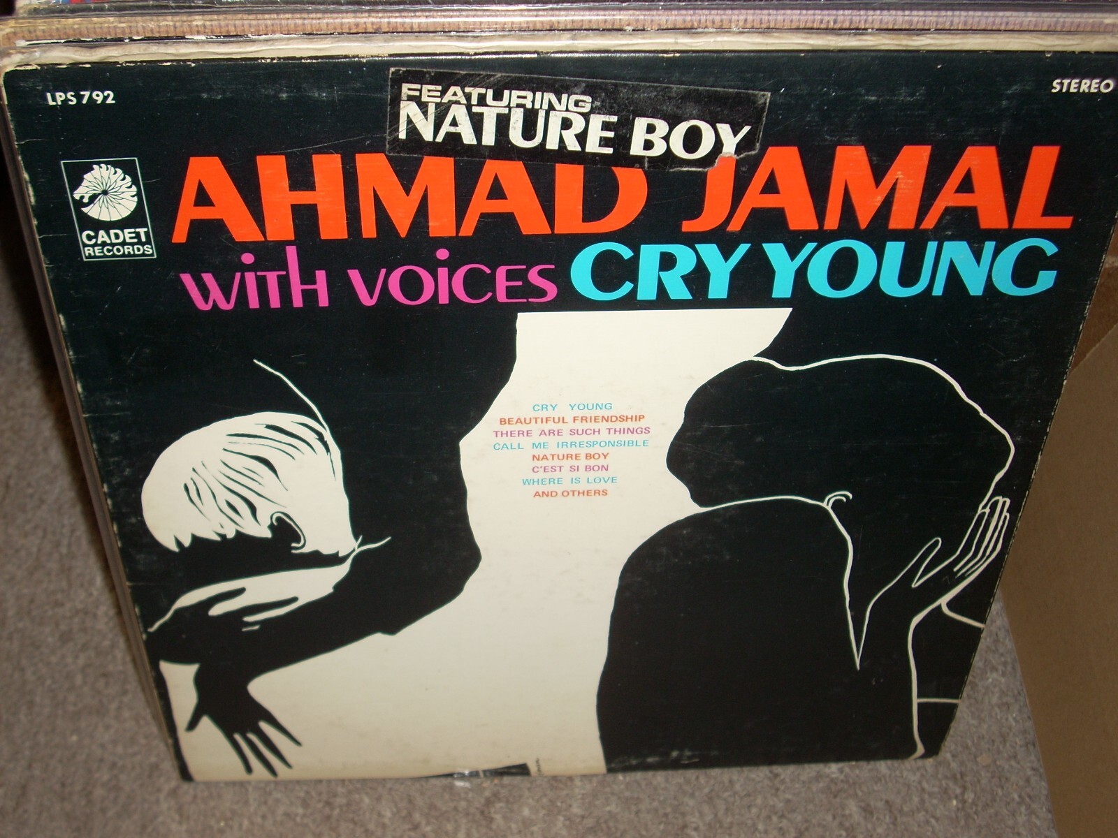 AHMAD JAMAL with voices cry young ( jazz ) hype sticker | eBay