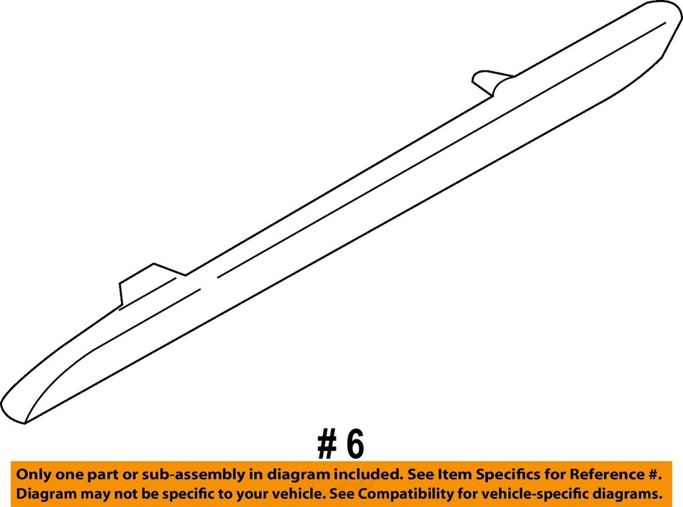 FORD OEM 15-17 Mustang Rear Bumper Bumper Components-Reflector ...