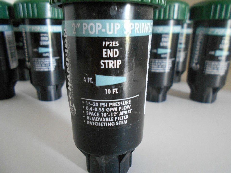 Champion Performa 2" Pop-Up Sprinkler END SPRAY, FP2ES, 4-10', Bulk ...