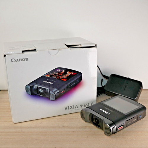 Canon Vixia Mini X Full HD Wi-Fi Camcorder Black *MINT WITH BOX* | eBay