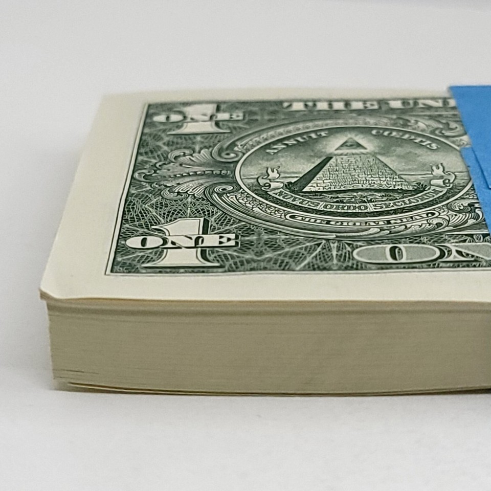 Third Print Shift Error BEP Strap One Dollar Bill C92129XXB All Low ...