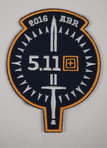 5.11 Tactical Patches ABR 2016 Patch Black Yellow (511035) | eBay