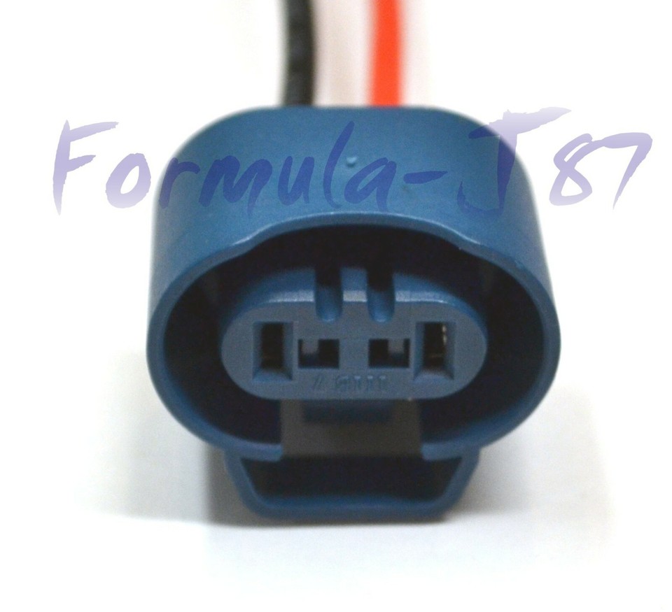 Wire Pigtail Female U 9005 HB3 Two Harness Headlight Bulb DRL Daytime ...