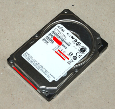 SAS Festplatte HDD 10k RPM 73 GB / 73,4 GB 2,5" - Fujitsu MBB2073RC ...