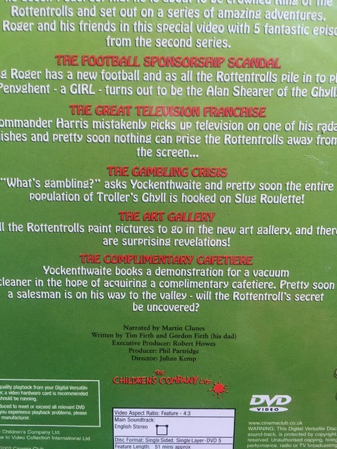 Roger And The Rottentrolls - State Of Emergency (DVD, 2002) for sale ...