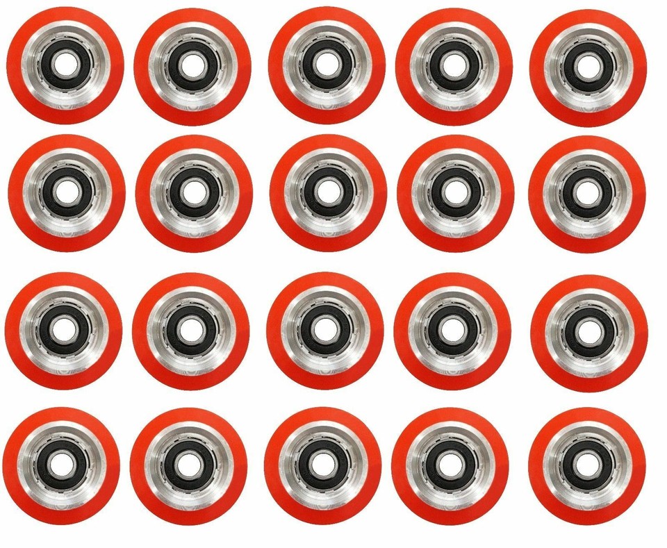 20 x SUPERIOR QUALITY ORANGE DRUM ROLLER BEARING FOR HUEBSCH/SQ/IPSO ...