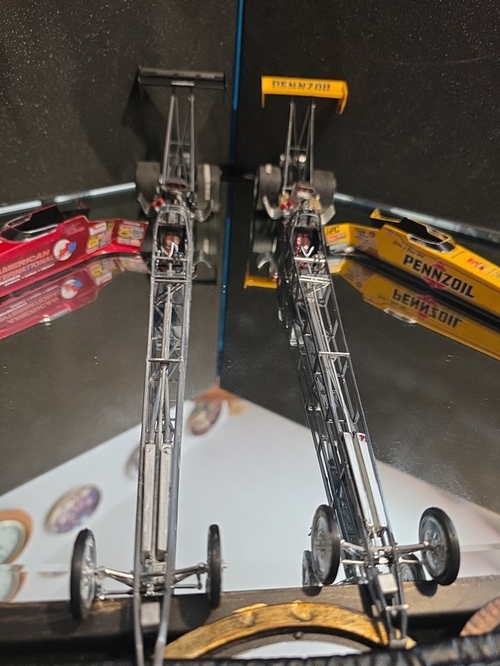 Two Top Fuel Dragster Models, 1:24 Scale And REVELL. PRE-BUILT. | eBay