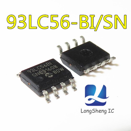 10 PCS 93LC56B-I/SN SOP-8 93LC56BI 93LC56 SMD-8 Serial EEPROM NEW | eBay