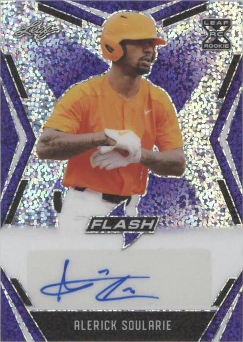2020 Leaf Flash - Alerick Soularie #BA-AS3 Purple /35 (AU, RC) for sale ...